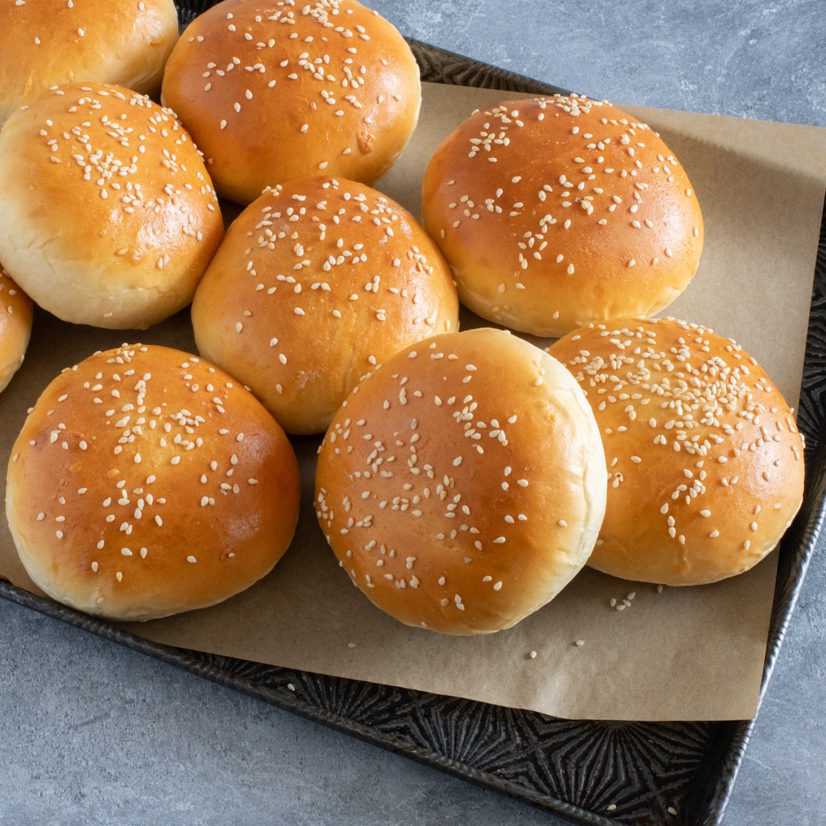 Homemade Potato Hamburger Buns - Classic Recipes