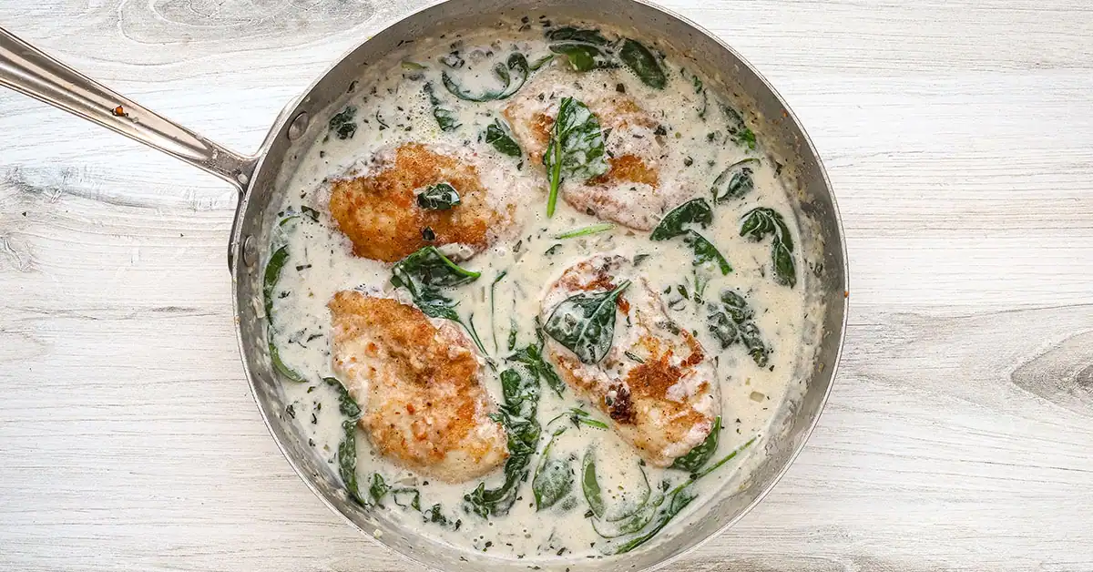 Creamy Chicken Florentine with Spinach - Classic Recipes