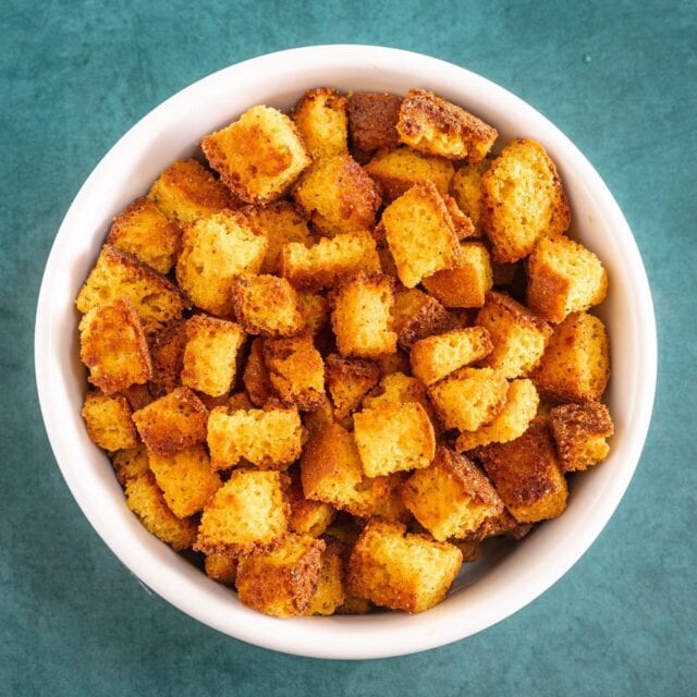 Cornbread Croutons - Classic Recipes