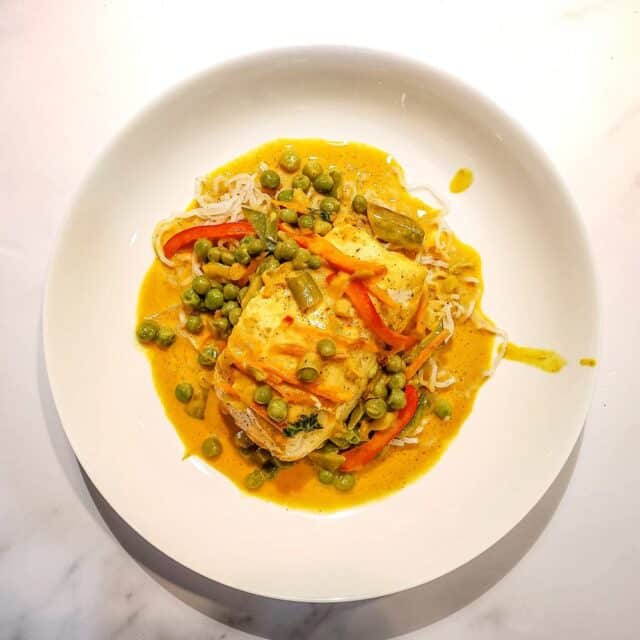 Thai-Style Coconut Curry Halibut - Classic Recipes
