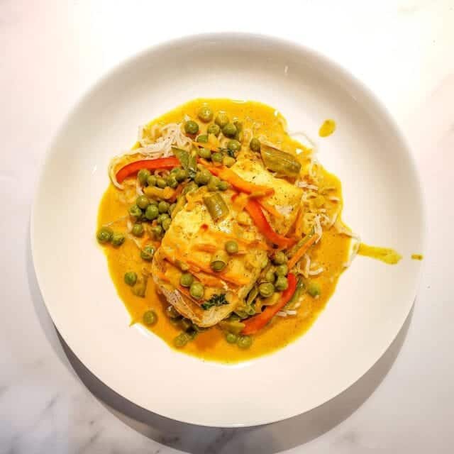 Thai-Style Coconut Curry Halibut - Classic Recipes