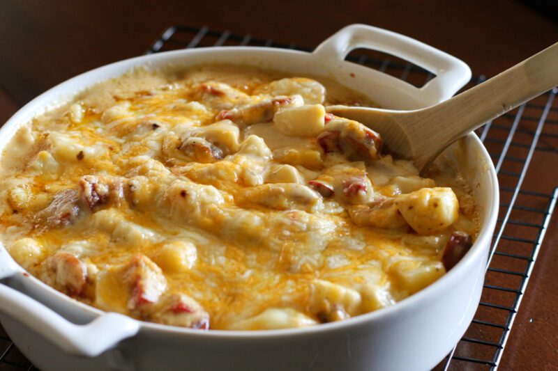 Hot Dog and Potato Casserole - Classic Recipes