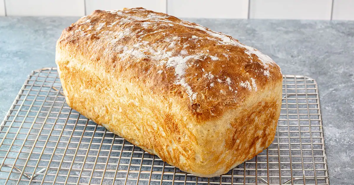 No-Knead Loaf Bread - Classic Recipes