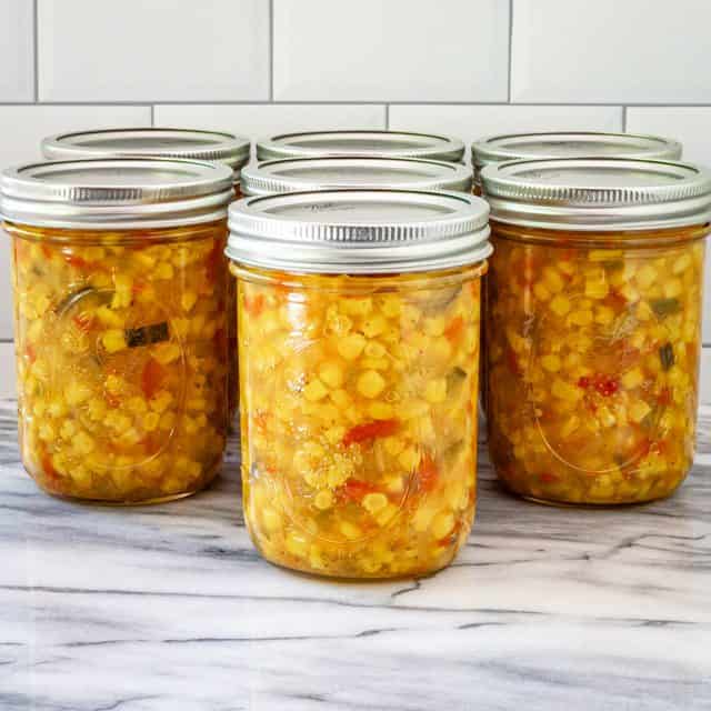 Sweet and Spicy Corn Relish